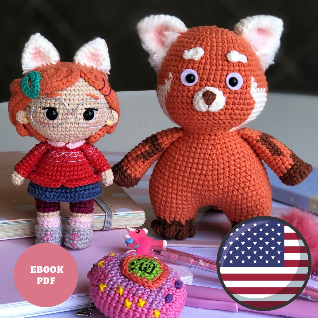 Sewing & Fiber Giulia Amigurumi Doll Crochet Pattern PDF Craft Supplies ...